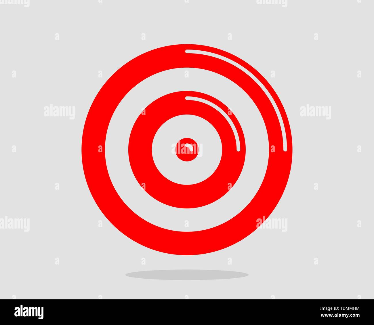 Target icon vector Stock Vector Image & Art - Alamy