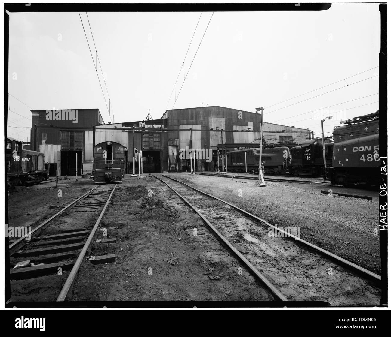 - Pennsylvania Railroad Improvements, Repair Shop, Vandever and Bowers ...