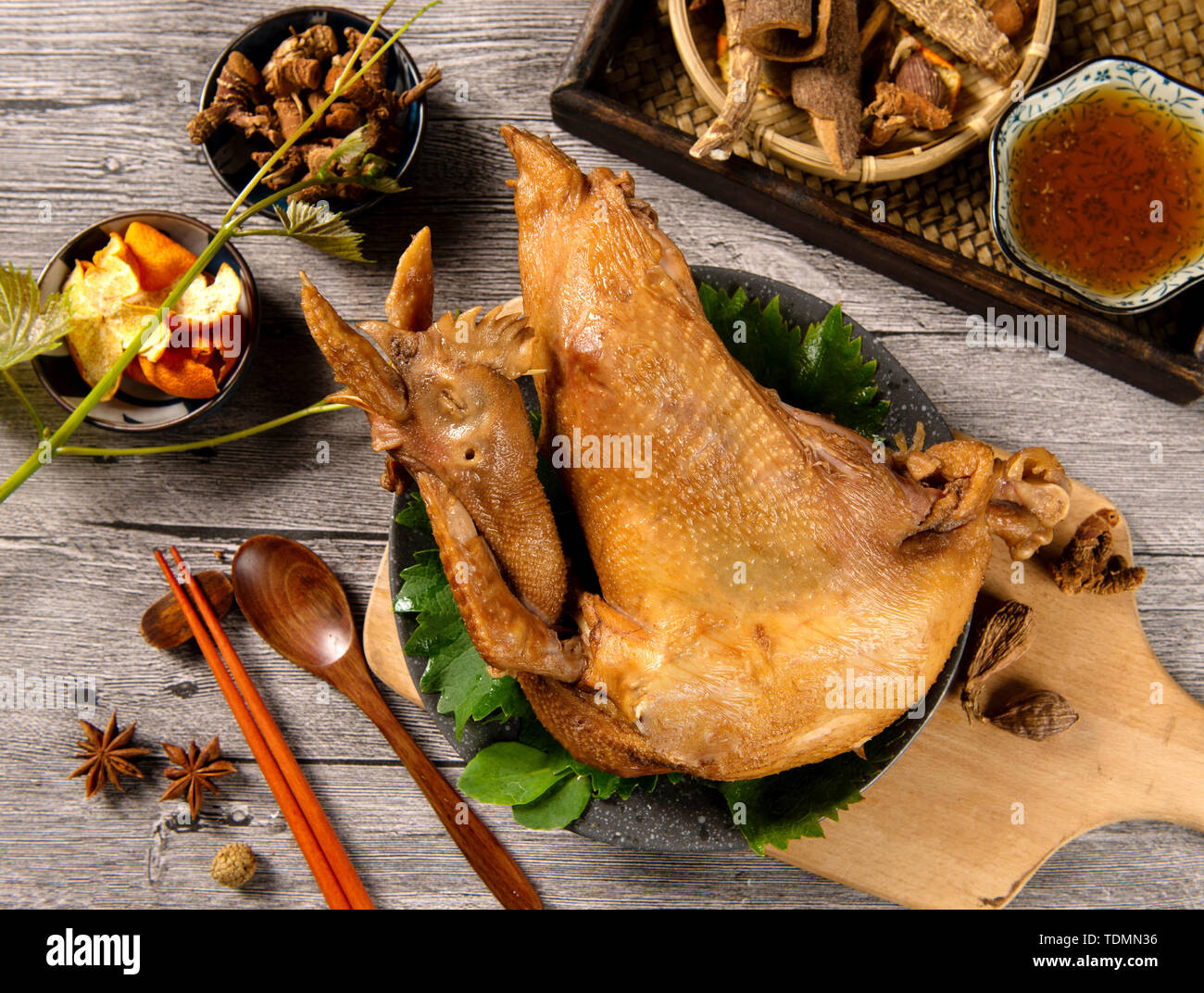 Daokou roast chicken Stock Photo - Alamy