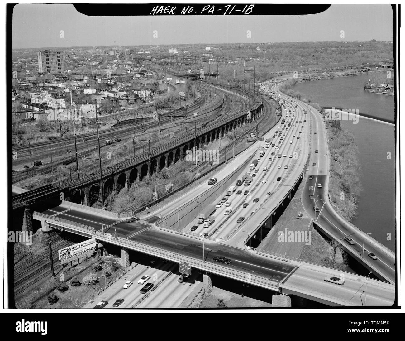 Pennsylvania Railroad- Brick Arch Viaduct. Philadelphia, Philadelphia ...