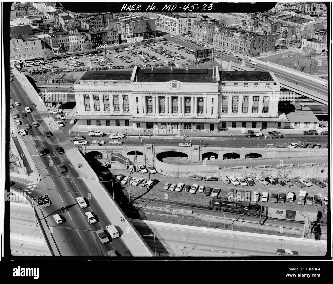 Pennsylvania Railroad- Pennsylvania Station. Baltimore, Baltimore City ...