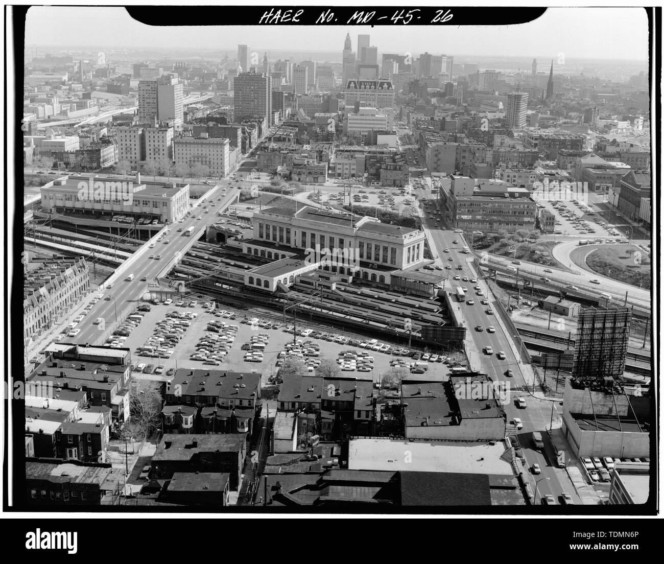 Pennsylvania Railroad- Pennsylvania Station. Baltimore, Baltimore City ...