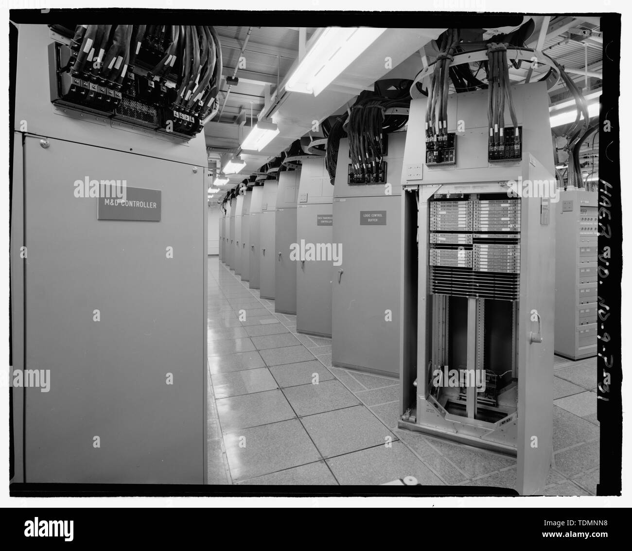 Radar control room Black and White Stock Photos & Images - Alamy