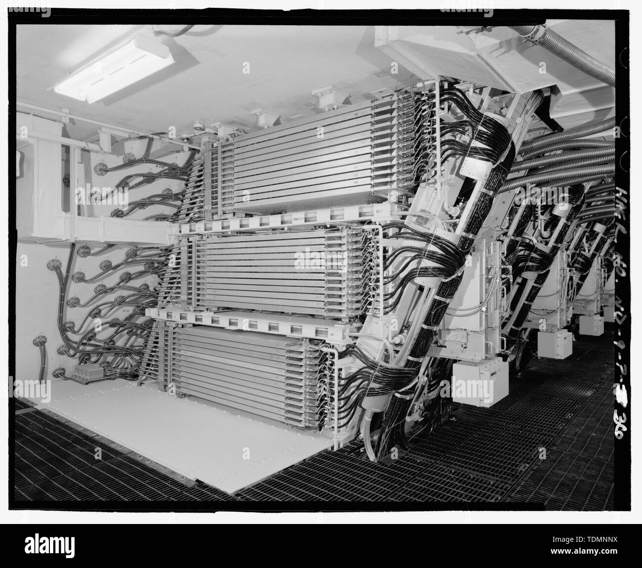 Perimeter acquisition radar building, phase shifter service platform ...