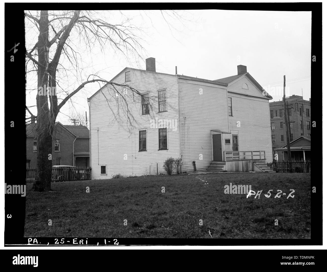 Erie buildings Black and White Stock Photos & Images - Alamy