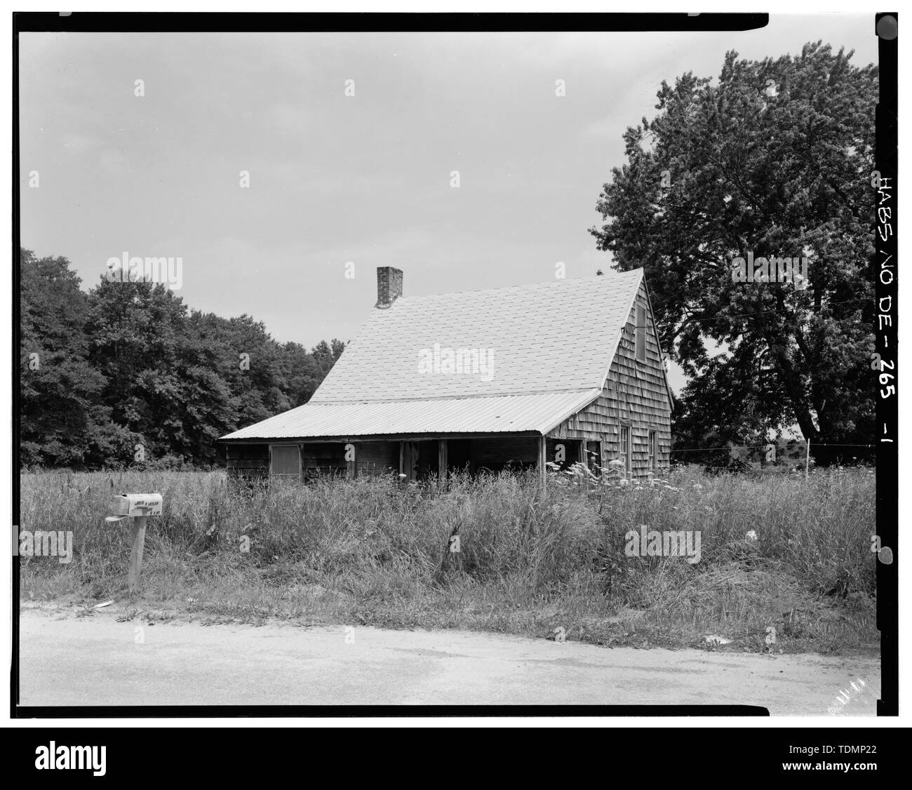 Perspective of south front and east side looking north - J. Layton ...