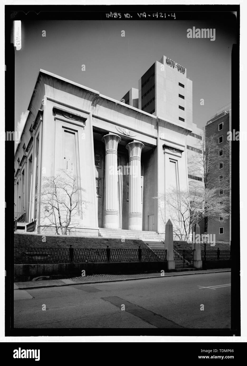 Perspective view - Egyptian Building, 1200 block of East Marshall ...