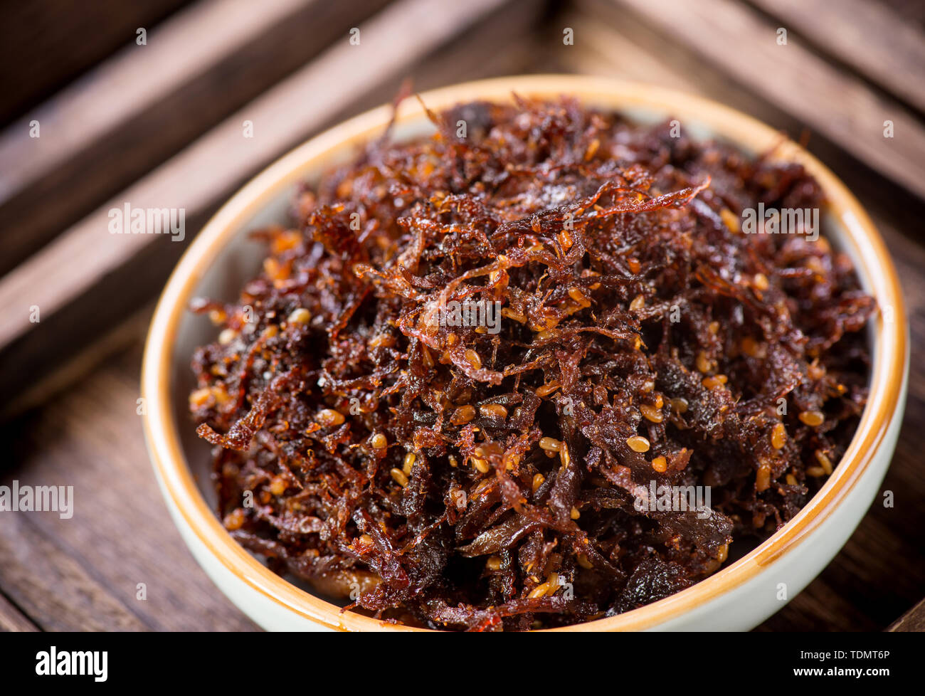 Beef shredded cabbage pickle pepper Stock Photo - Alamy
