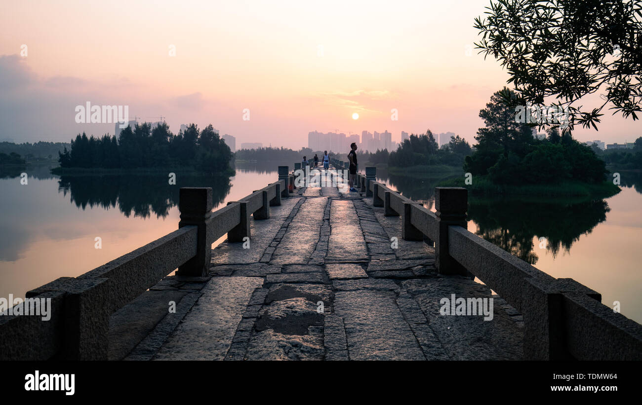 Anping ancient bridge Stock Photo - Alamy