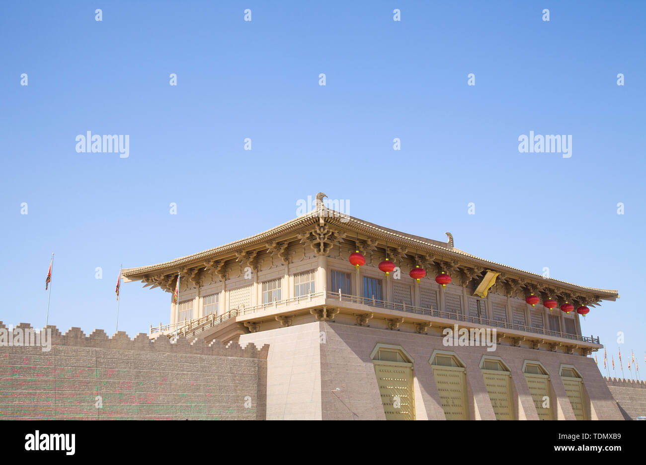 Dan Fengmen, Daming Palace National Site Park, Xi'an Stock Photo - Alamy