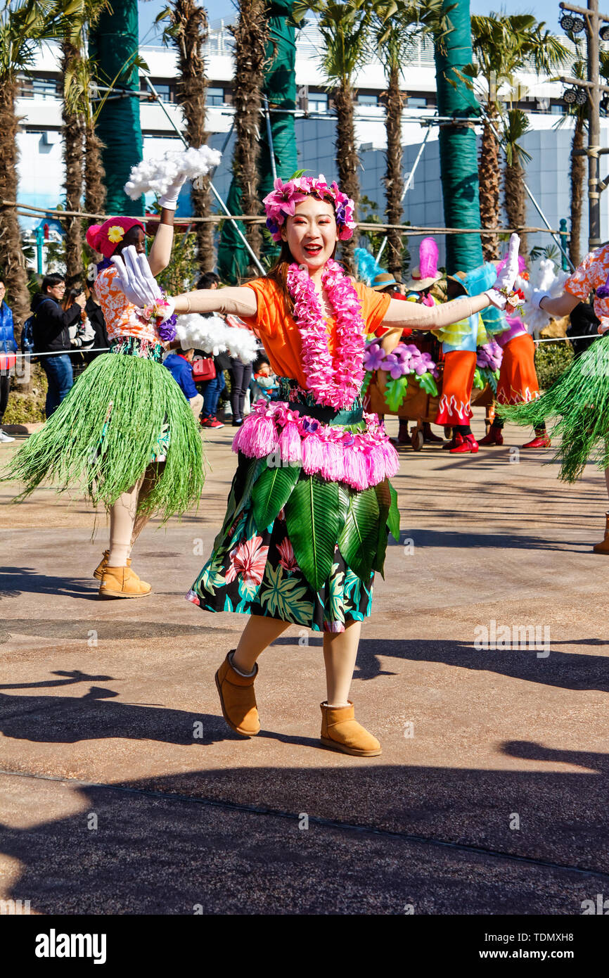 Shanghai Haichang Ocean Park float parade Stock Photo - Alamy