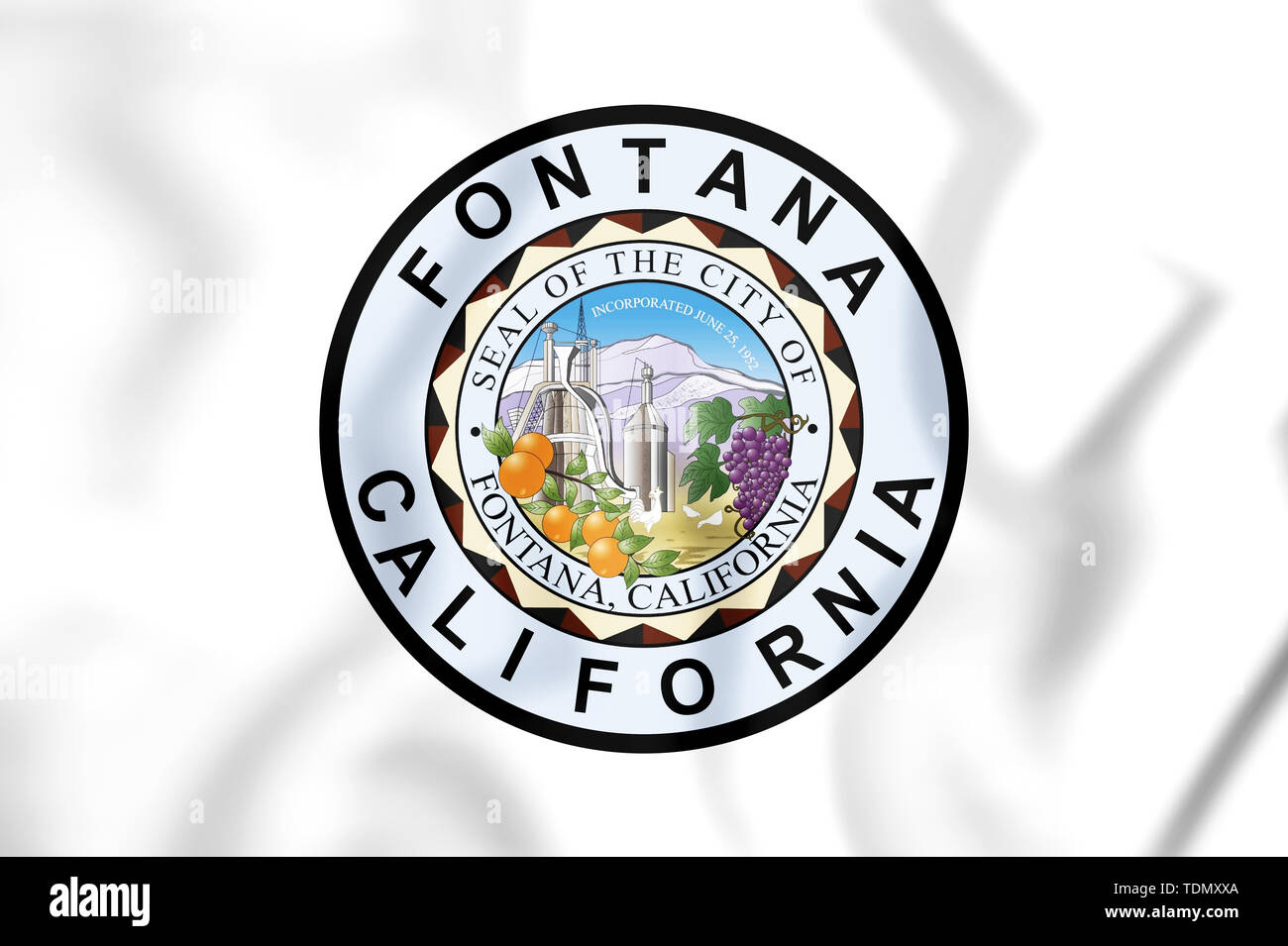 Fontana flag hi-res stock photography and images - Alamy