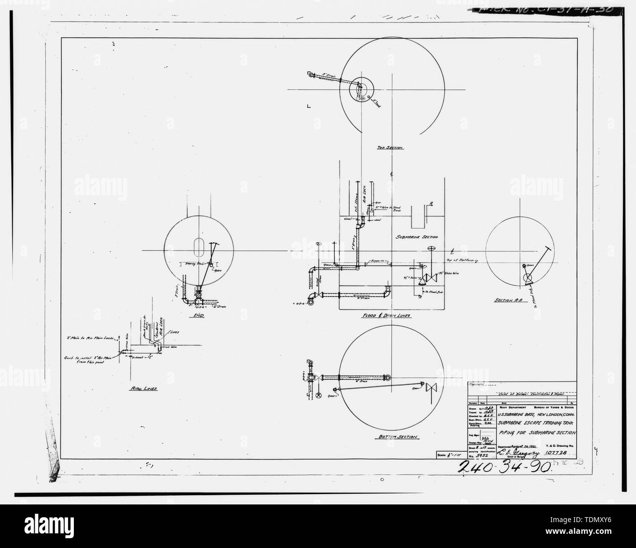 Naval submarine base new london hi-res stock photography and images - Alamy