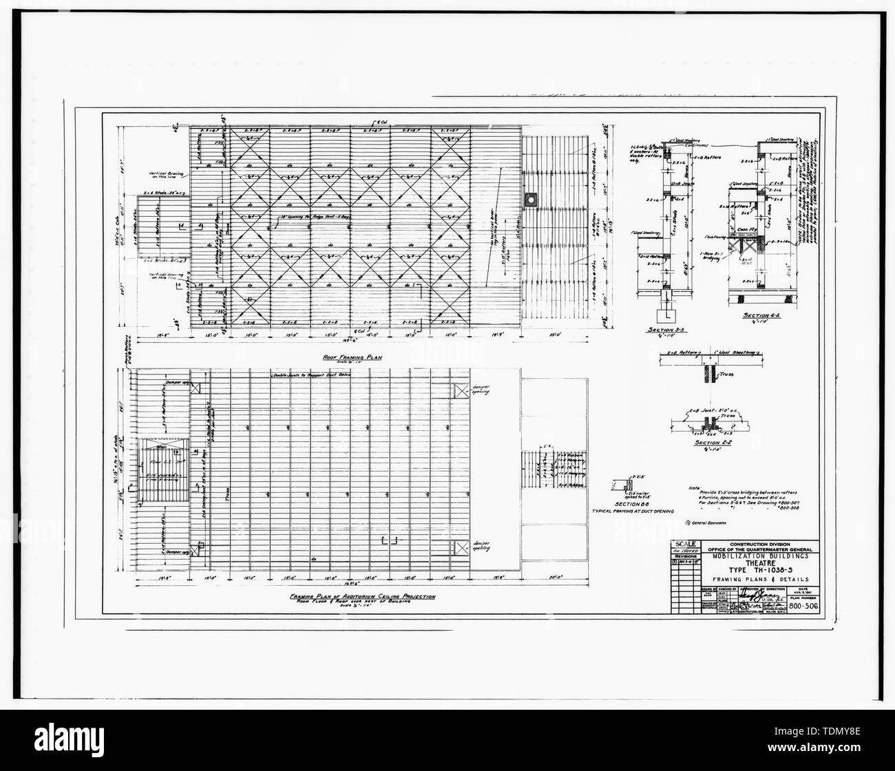 Framing plan hi-res stock photography and images - Alamy