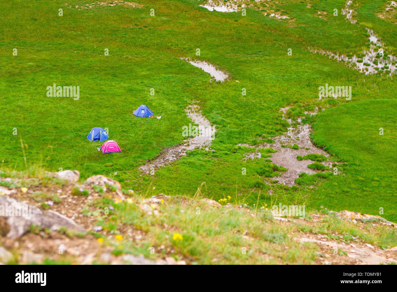 Prairie tent hi-res stock photography and images - Alamy