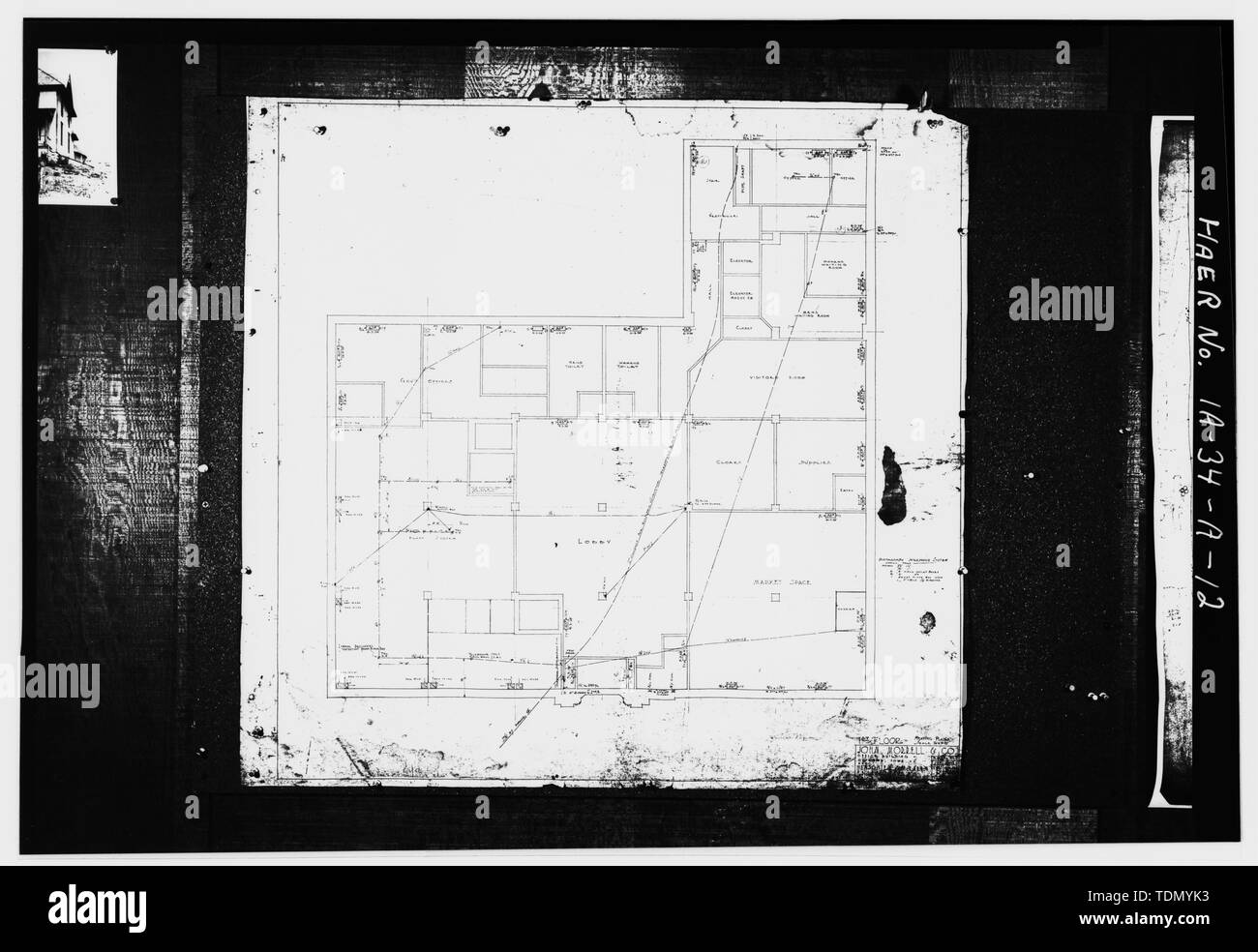 PLAN OF FIRST FLOOR, BUILDING 49 - John Morrell and Company Meat ...