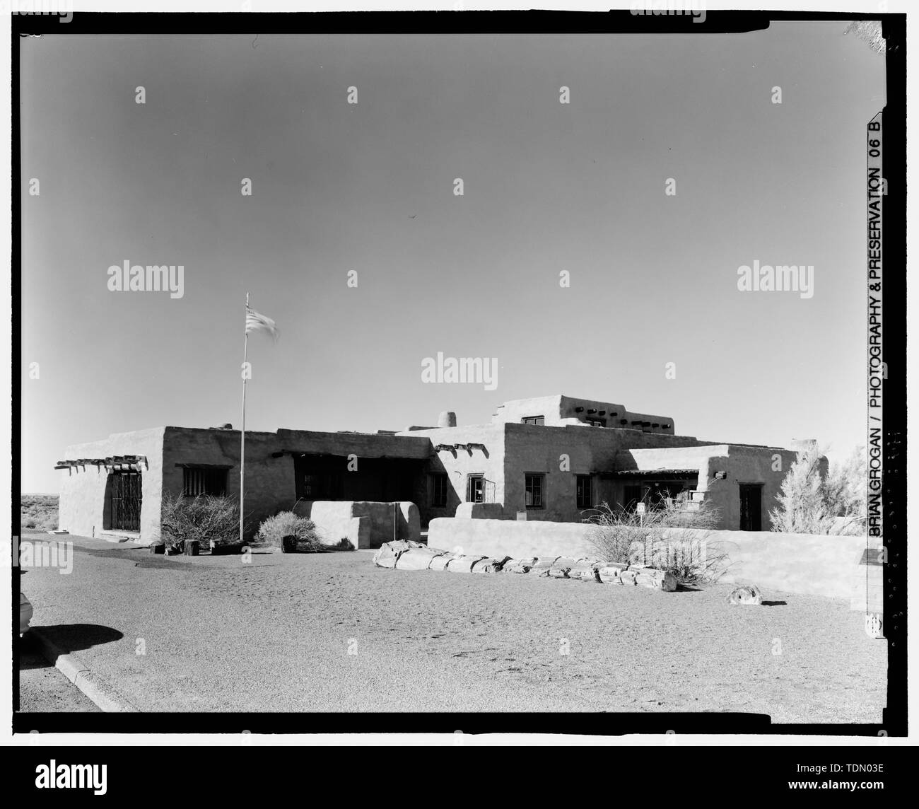 Painted Desert Inn. Looking NW. - Petrified Forest National Park Roads ...