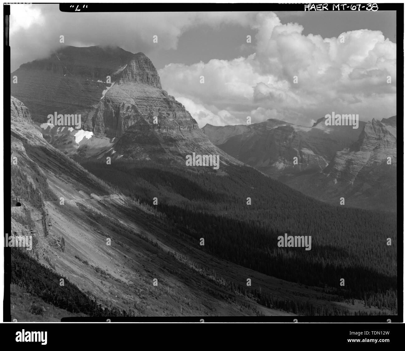 Flathead creek valley Black and White Stock Photos & Images - Alamy