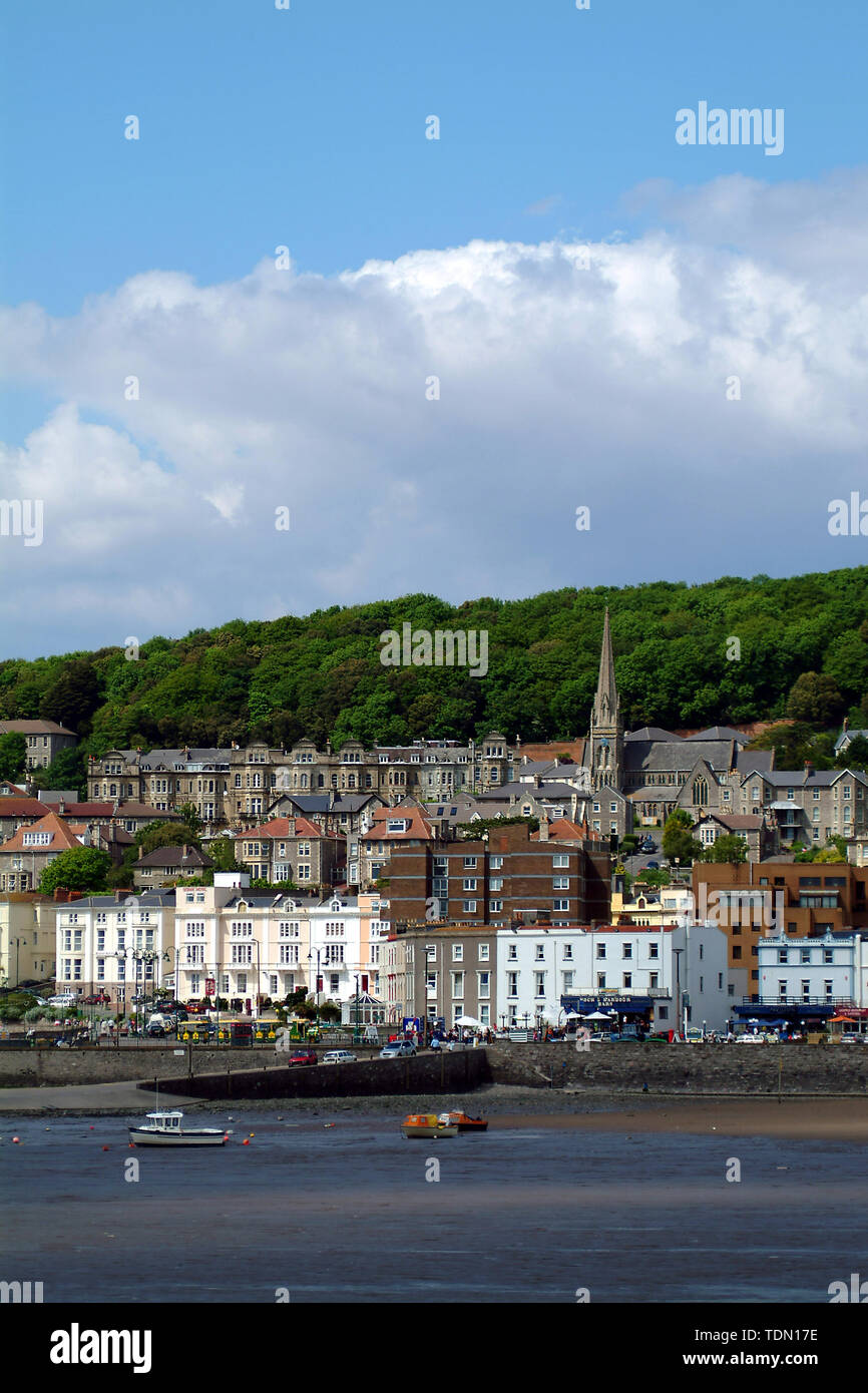 The sea front of Weston-Super-Mare Stock Photo - Alamy