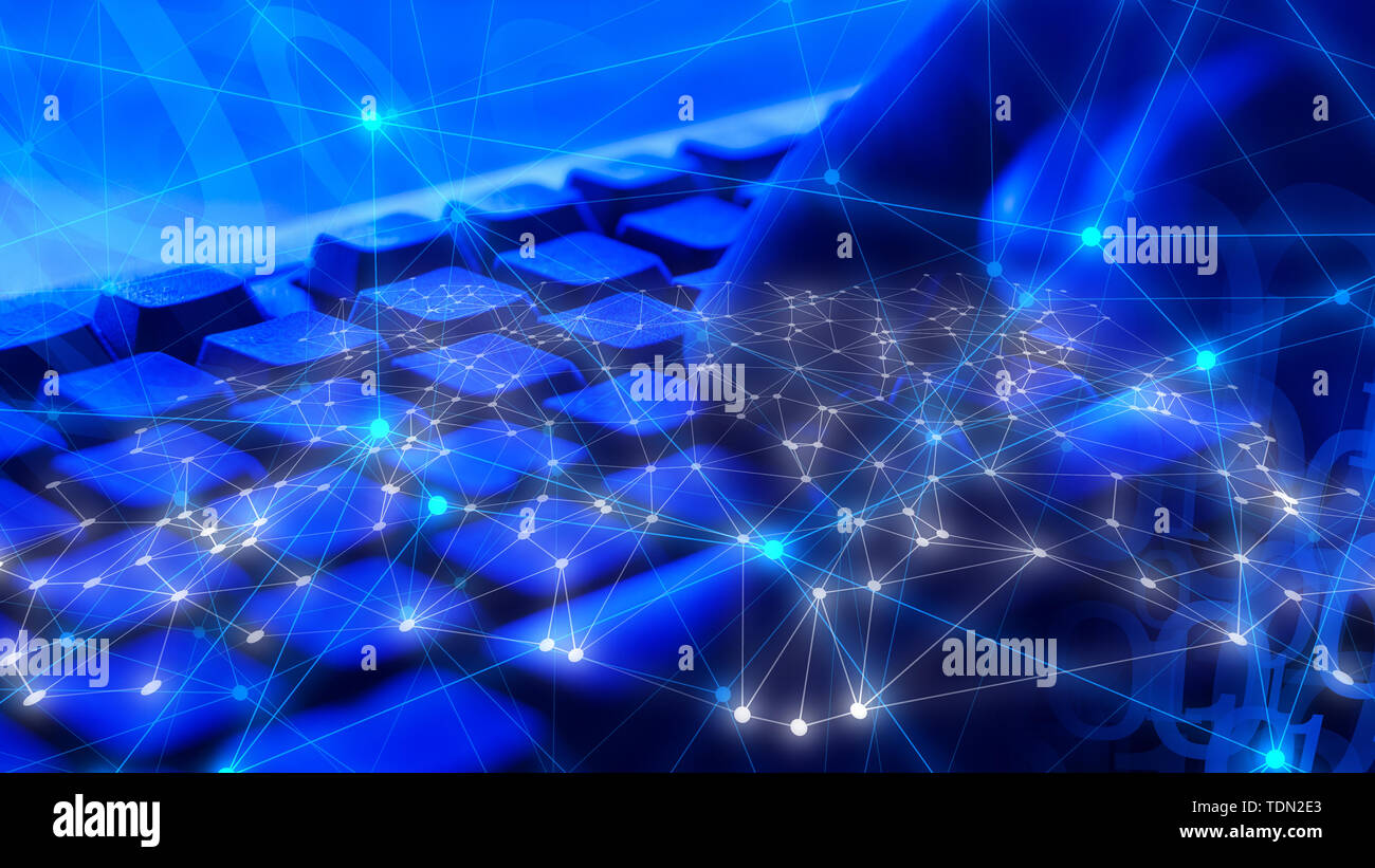 Computer algorithm machine learning experiment hi-res stock photography ...