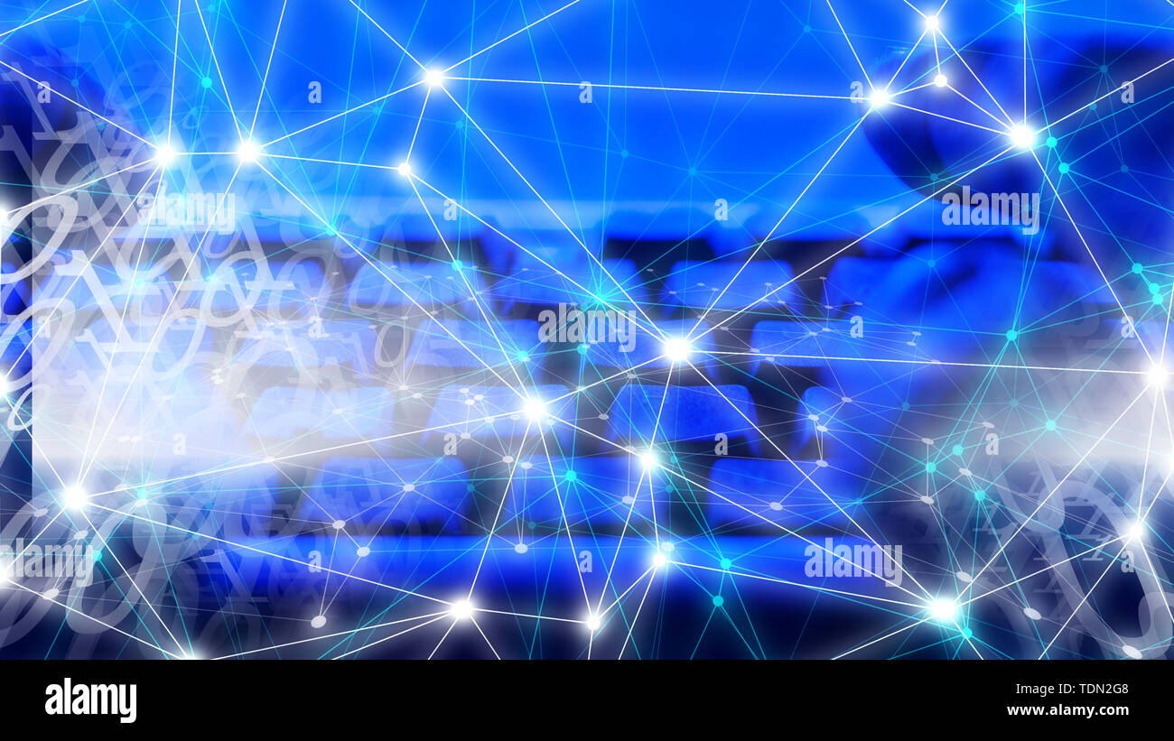 Random Bank Office Cyber Attack Algorithm Test Connect The Dots Stock