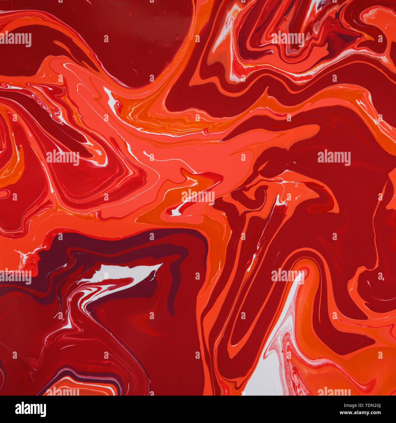 Red chaos concept Stock Photo - Alamy