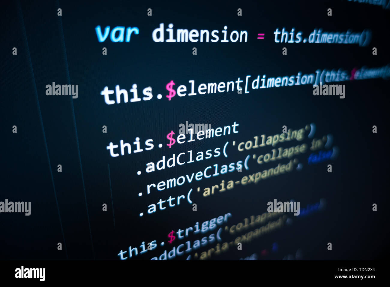 Programming source code programmers hi-res stock photography and images ...