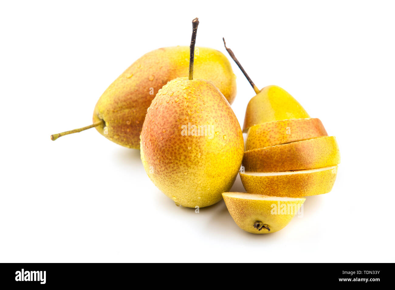 Early crisp pear Stock Photo - Alamy