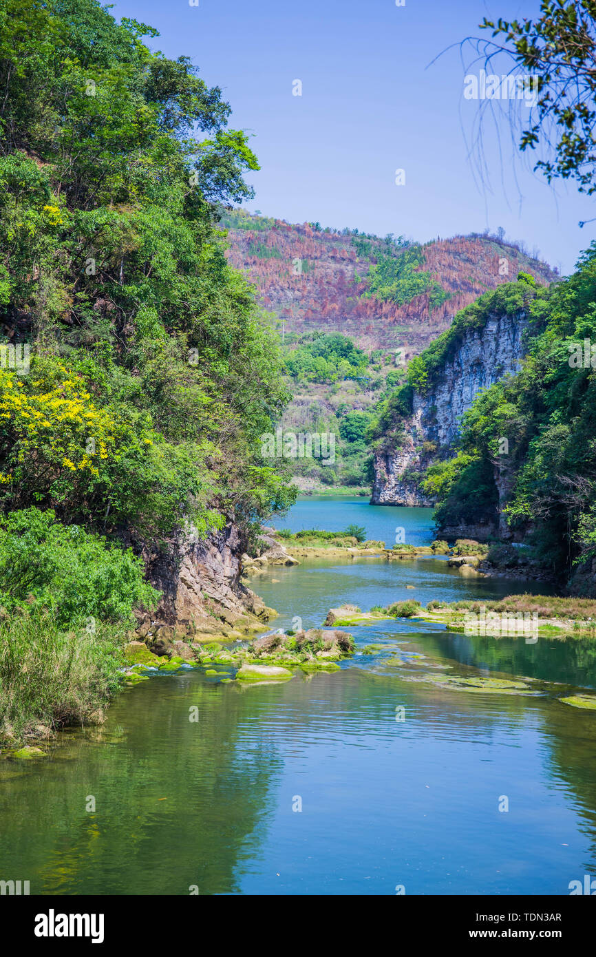 Good mountains and rivers in Guizhou Stock Photo - Alamy