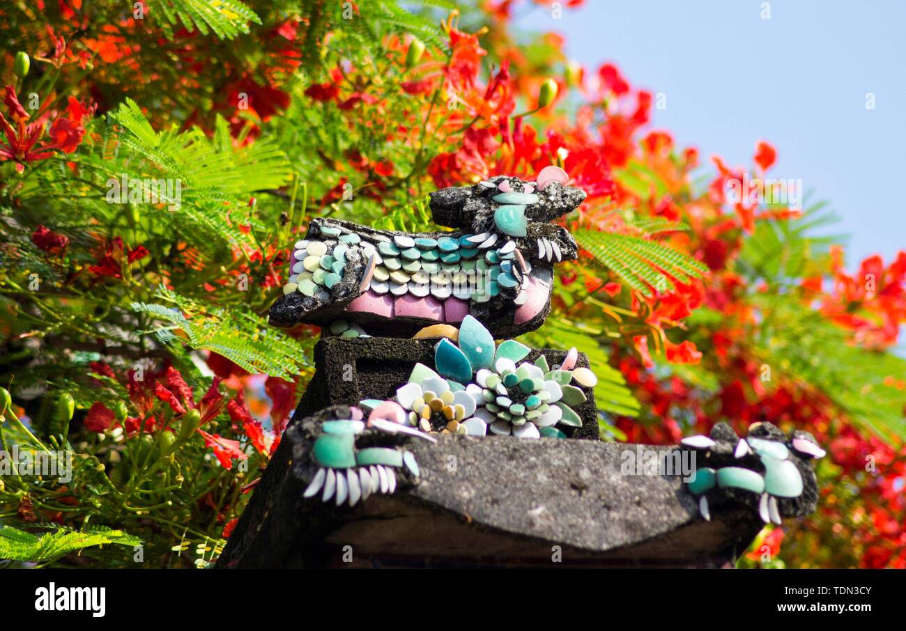 Phoenix flower beast Stock Photo - Alamy