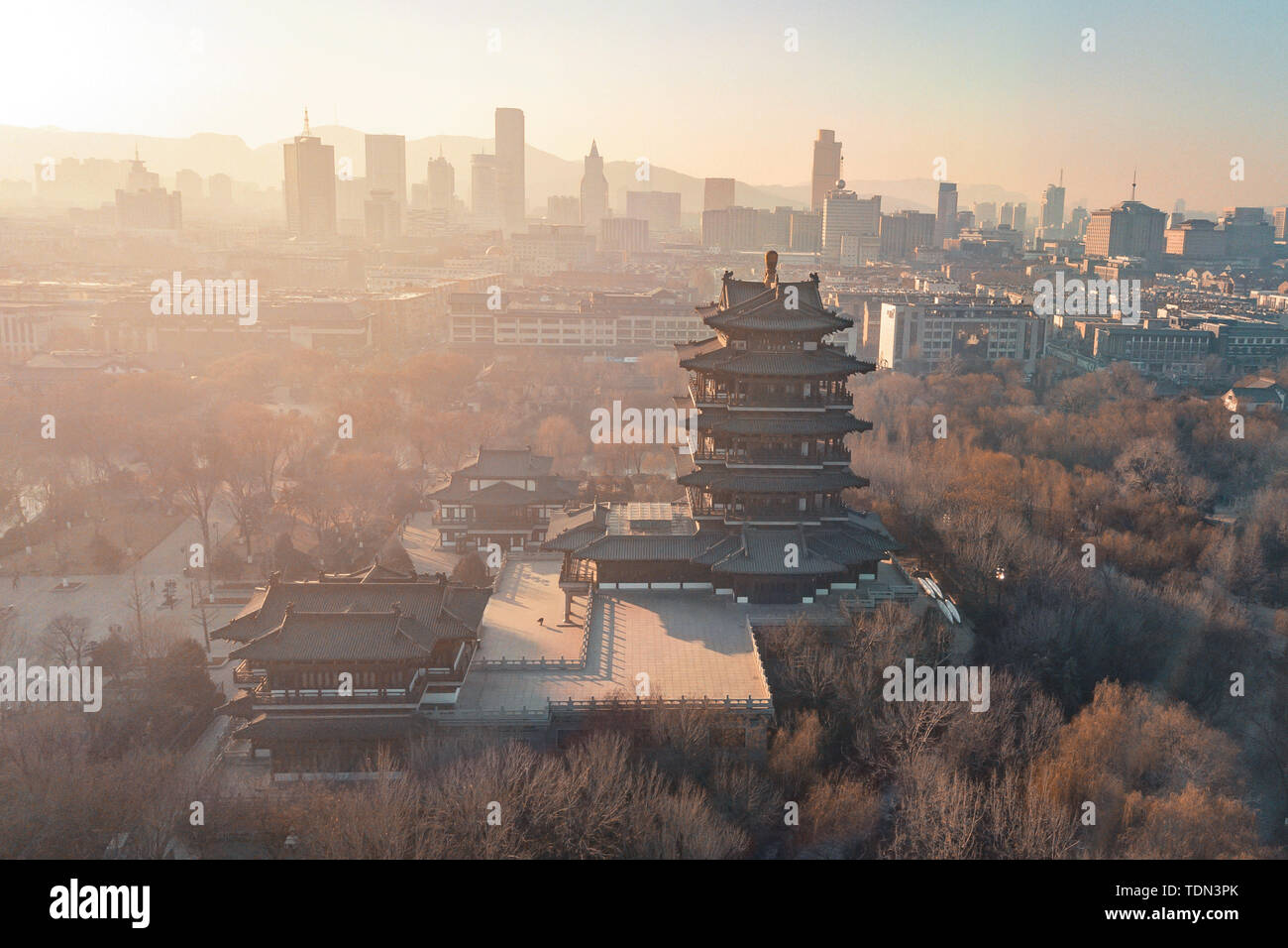Jinan china aerial hi-res stock photography and images - Alamy