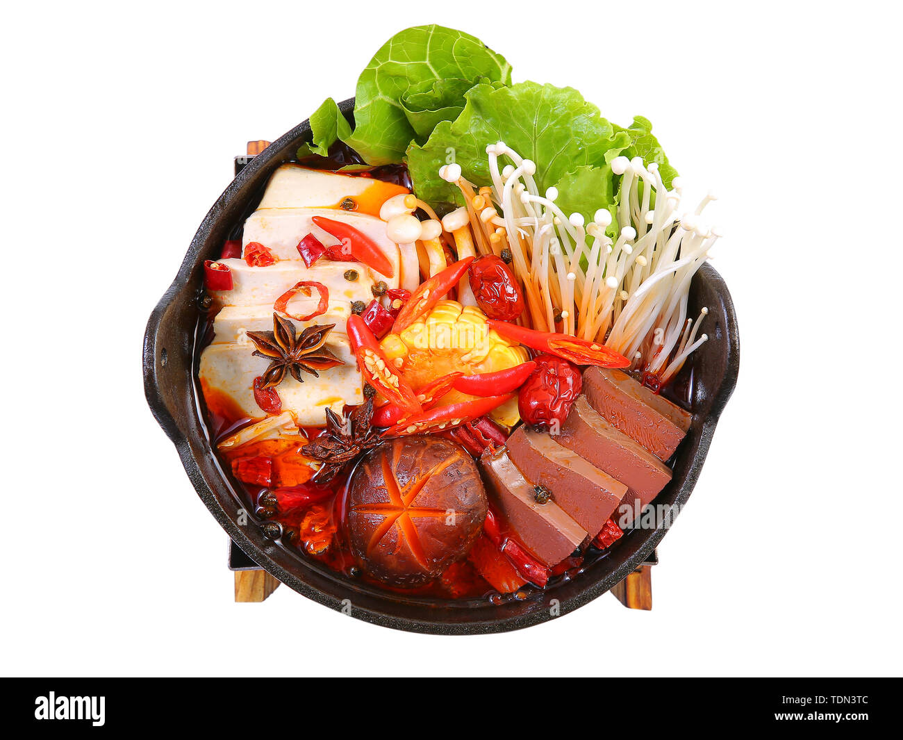 Rinse hot pot lamb roll hi-res stock photography and images - Alamy