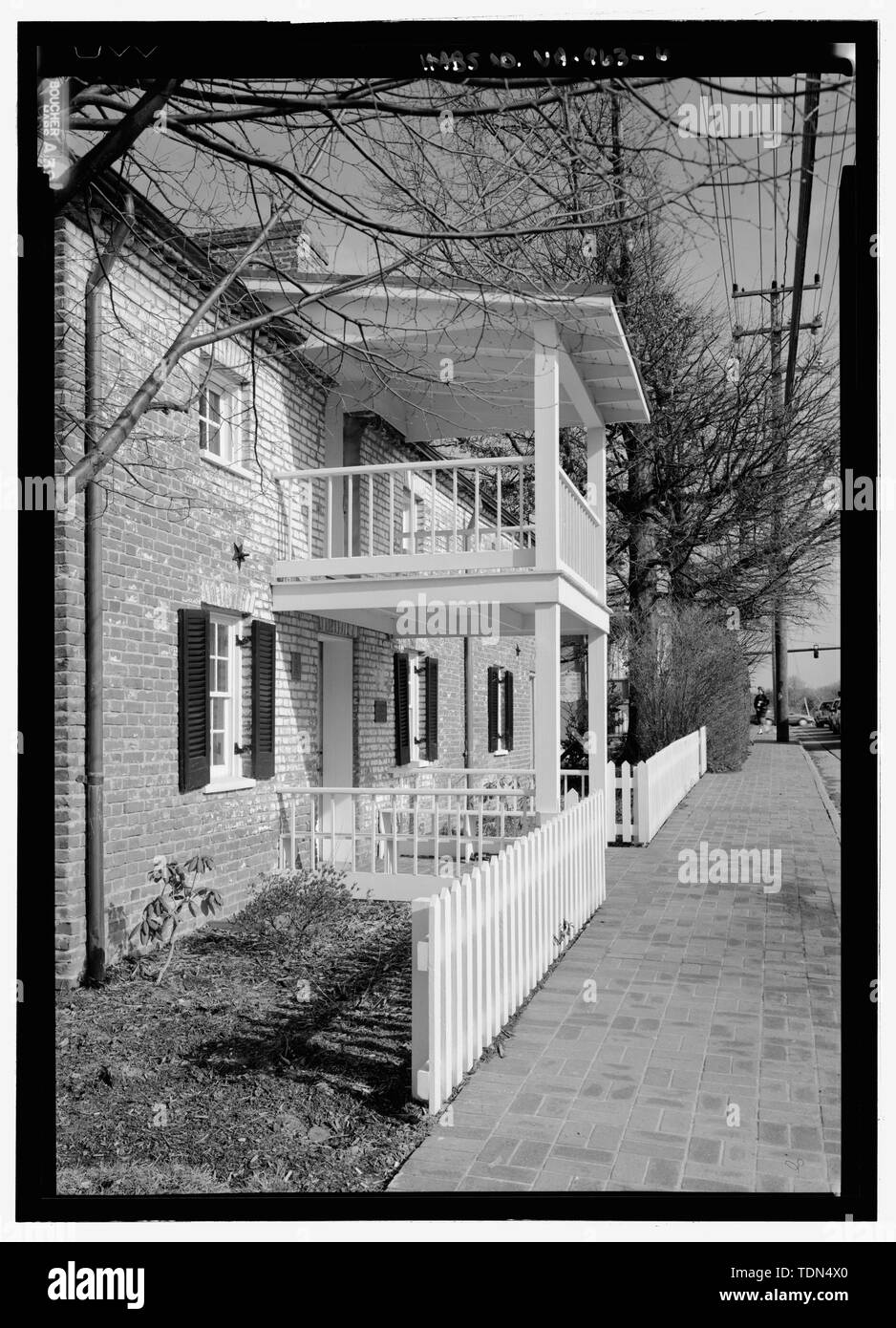 Perspective view looking from the southwest - Earp's Ordinary, Main ...