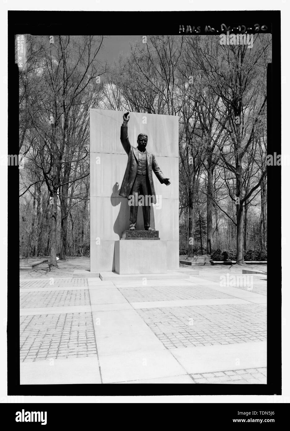 Perspective view of Theodore Roosevelt statue - Theodore Roosevelt ...