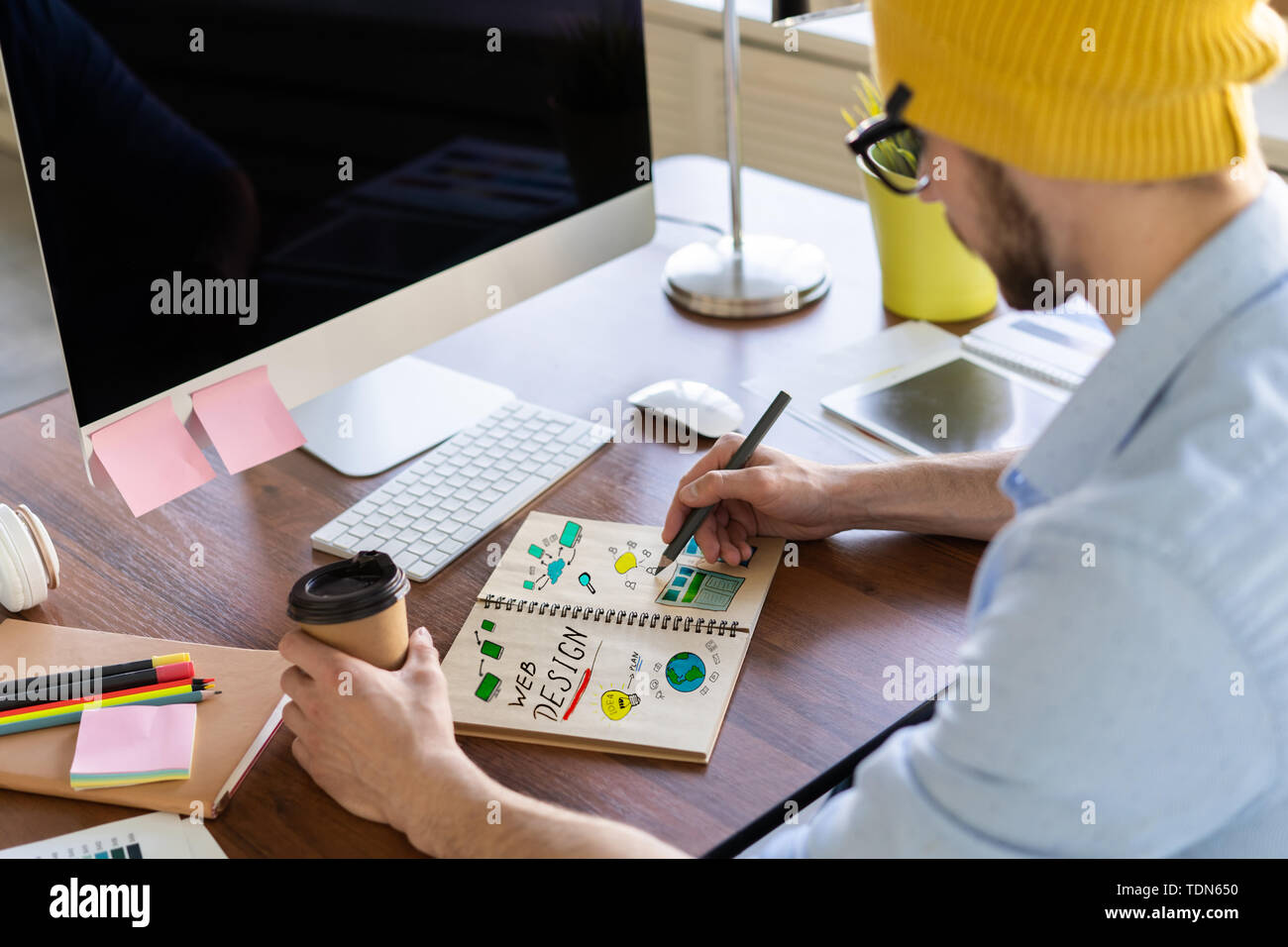 Artist Creative Designer Illustrator Graphic Skill Concept Stock Photo ...