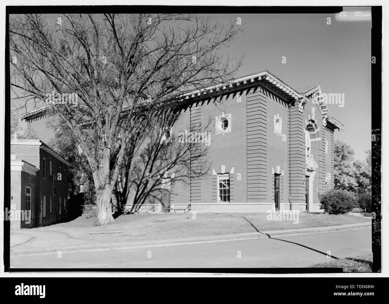 Perspective view of southwest corner - St. Elizabeths Hospital ...
