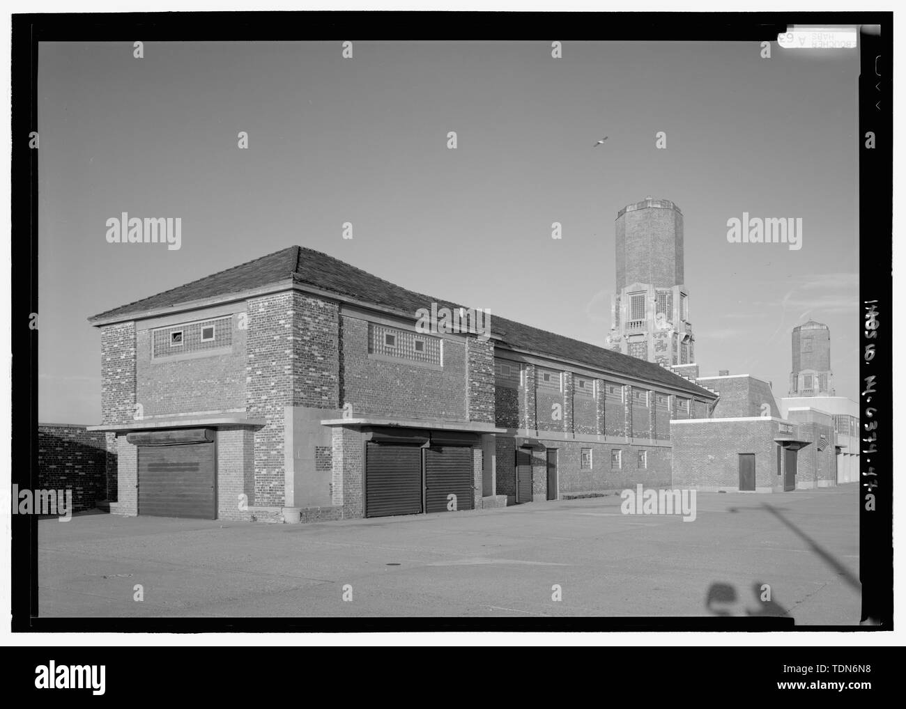 Perspective view of the west end looking from the southwest - Jacob ...