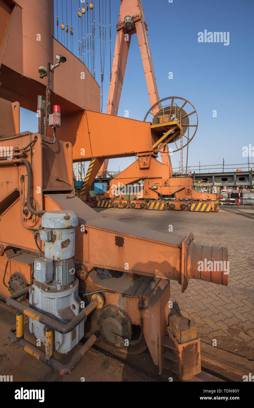Shipbuilding industrial base Stock Photo - Alamy