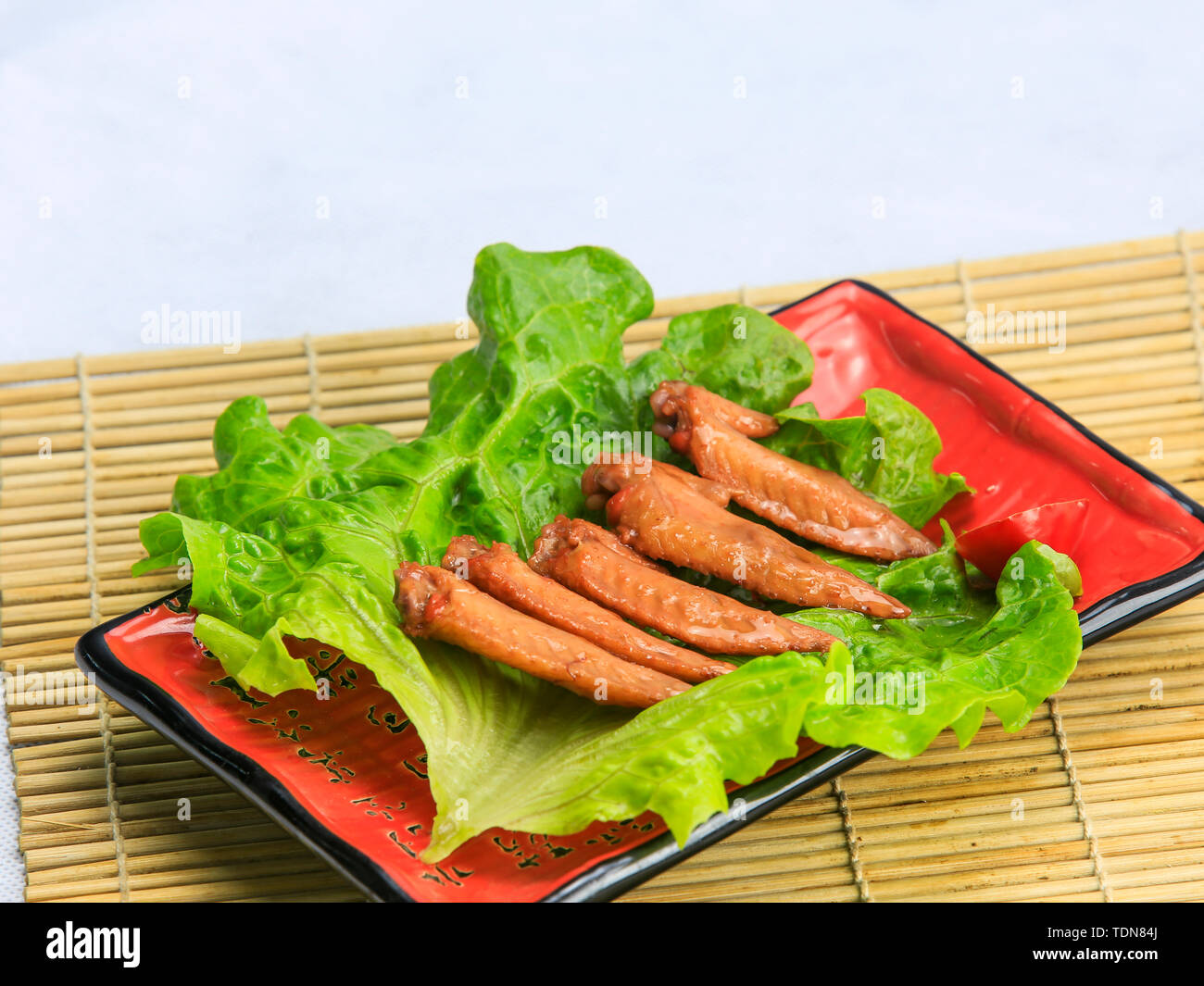 chicken wing tip Stock Photo - Alamy