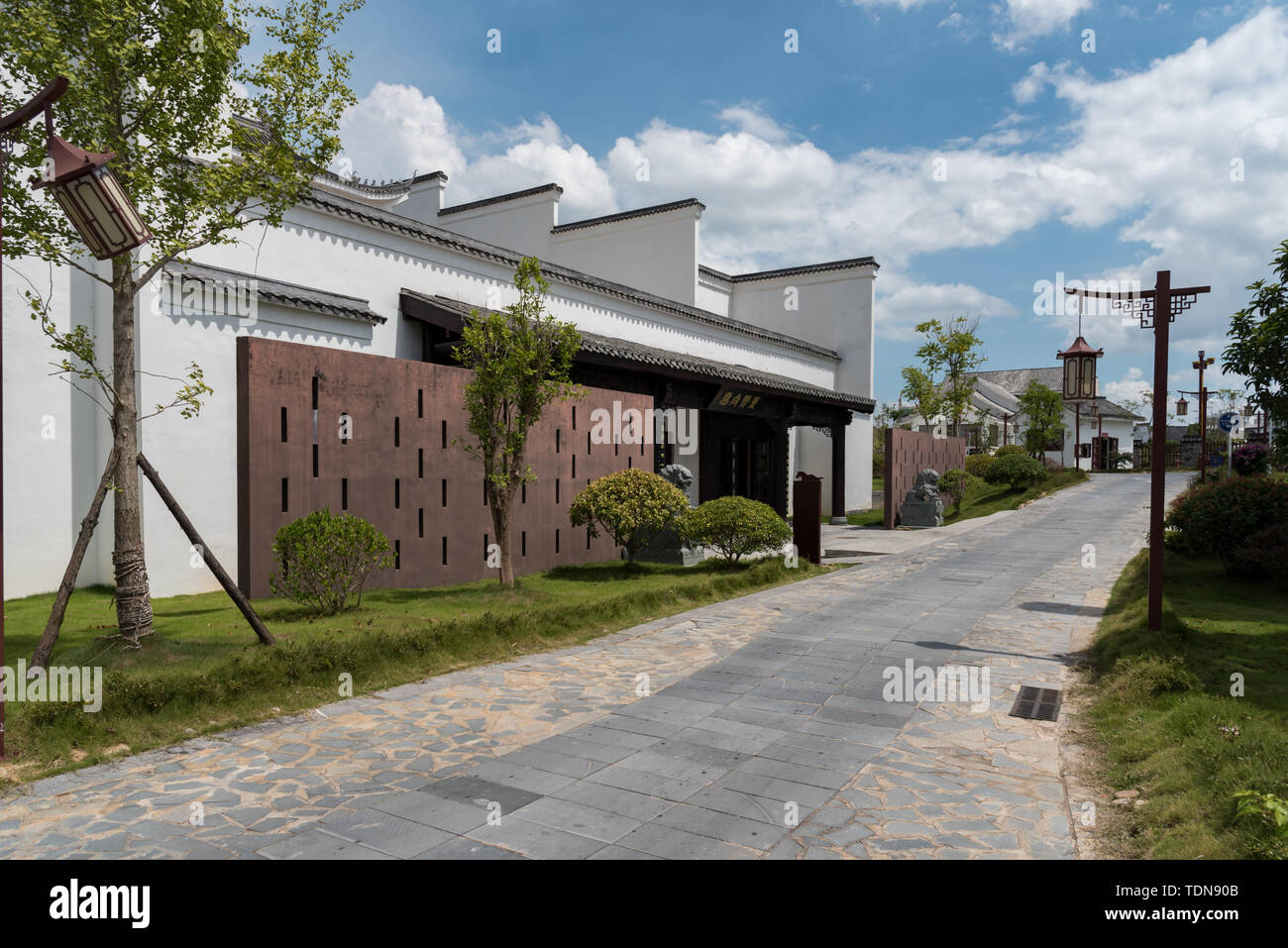 Fuquan Old Town Stock Photo - Alamy