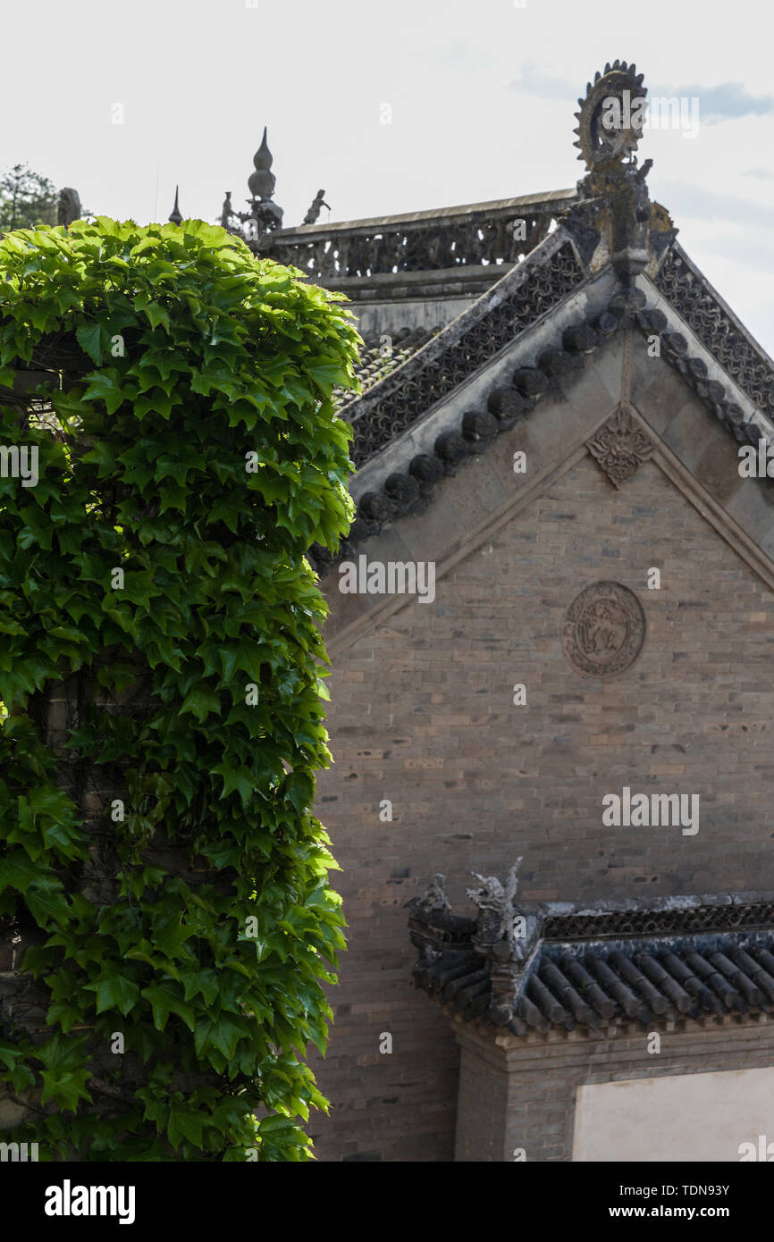 Chinese classical architecture background Stock Photo - Alamy