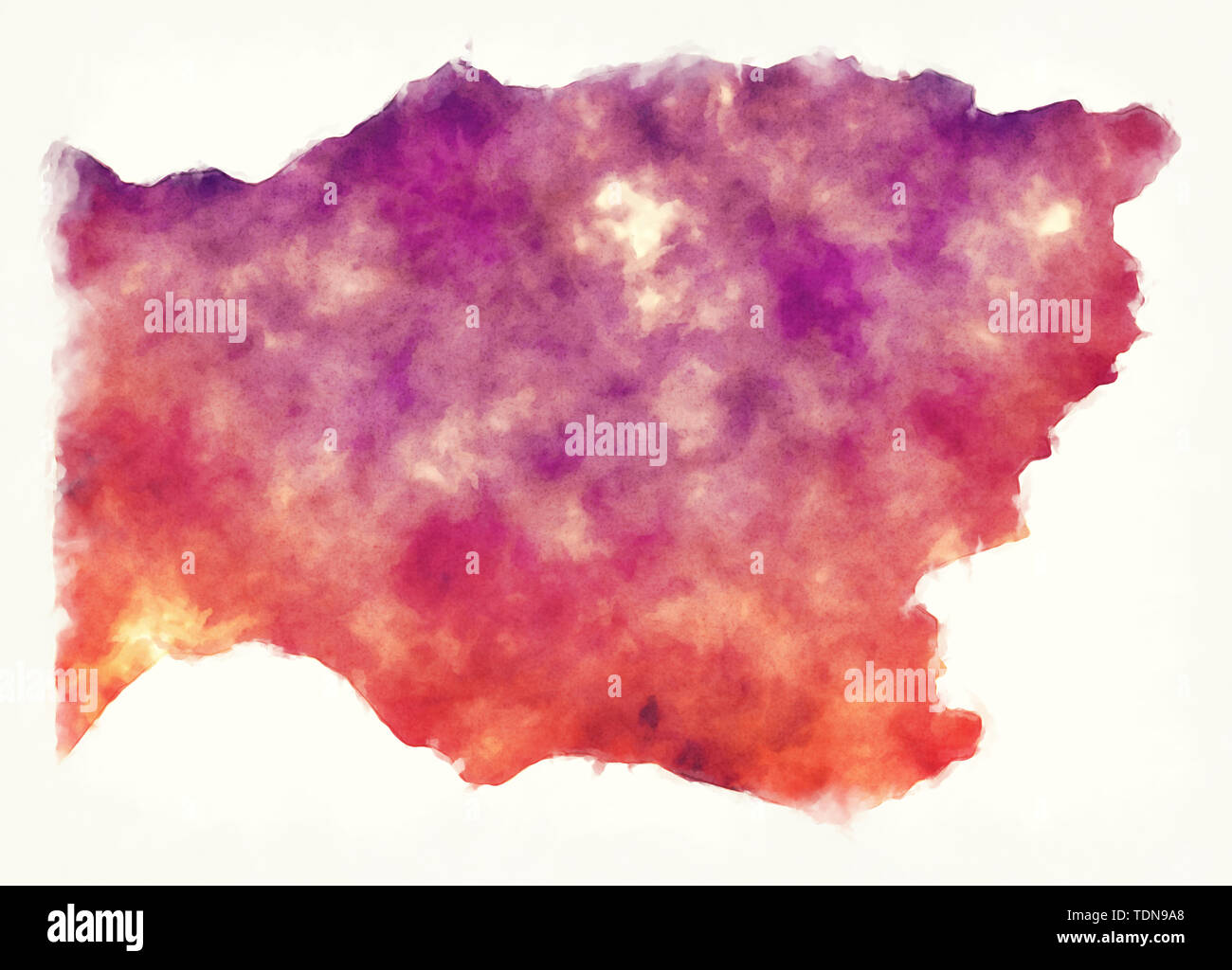 Wadi fira map hi-res stock photography and images - Alamy