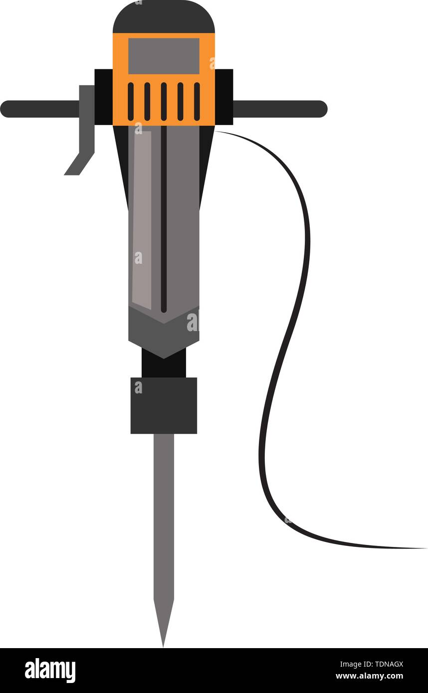 Quarry drill miner Stock Vector Images - Alamy