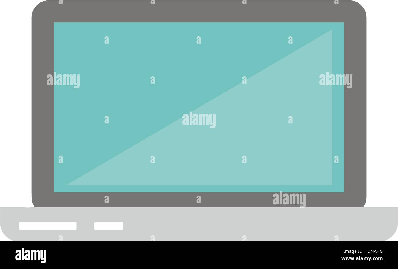 Laptop computer technology symbol isolated Stock Vector Image & Art - Alamy