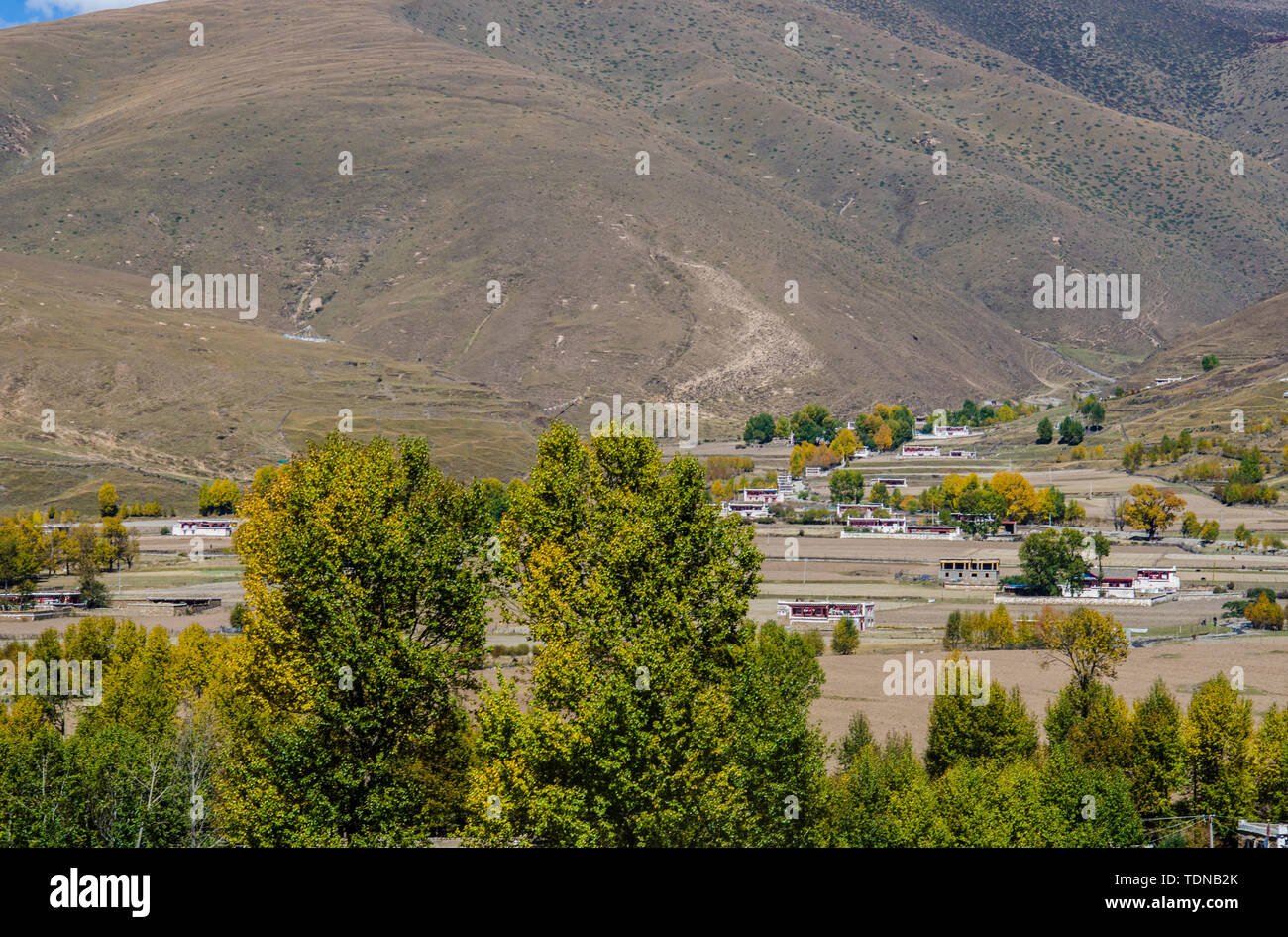 Autumn of Xindu Bridge Stock Photo - Alamy