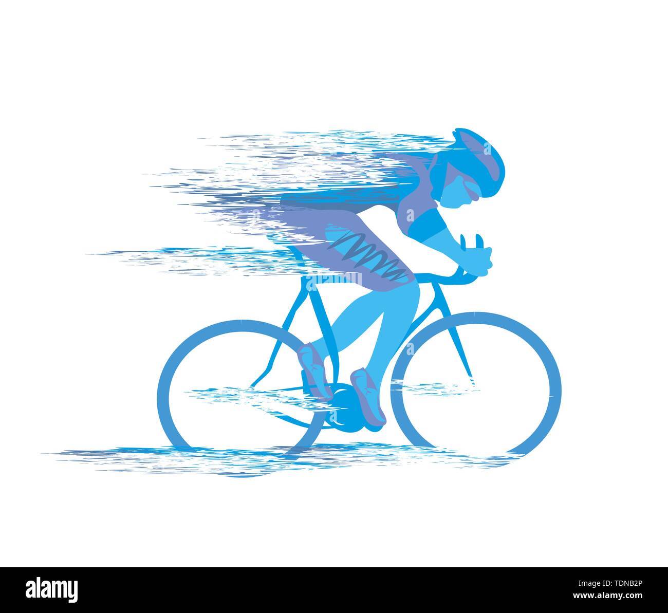 Race cycling helmet Stock Vector Images - Alamy