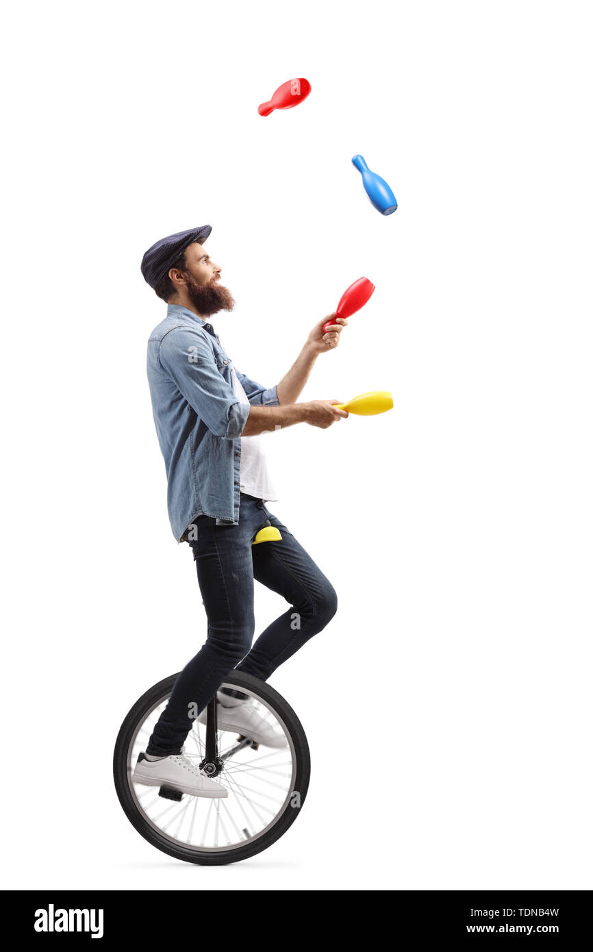 Juggler performing Cut Out Stock Images & Pictures - Alamy