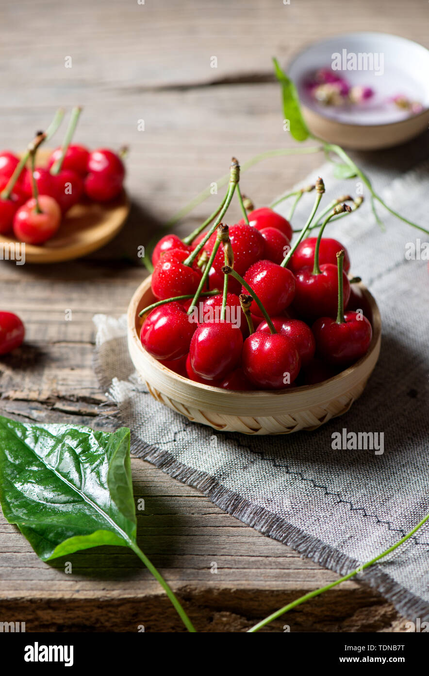 Big cherry chariot Stock Photo - Alamy