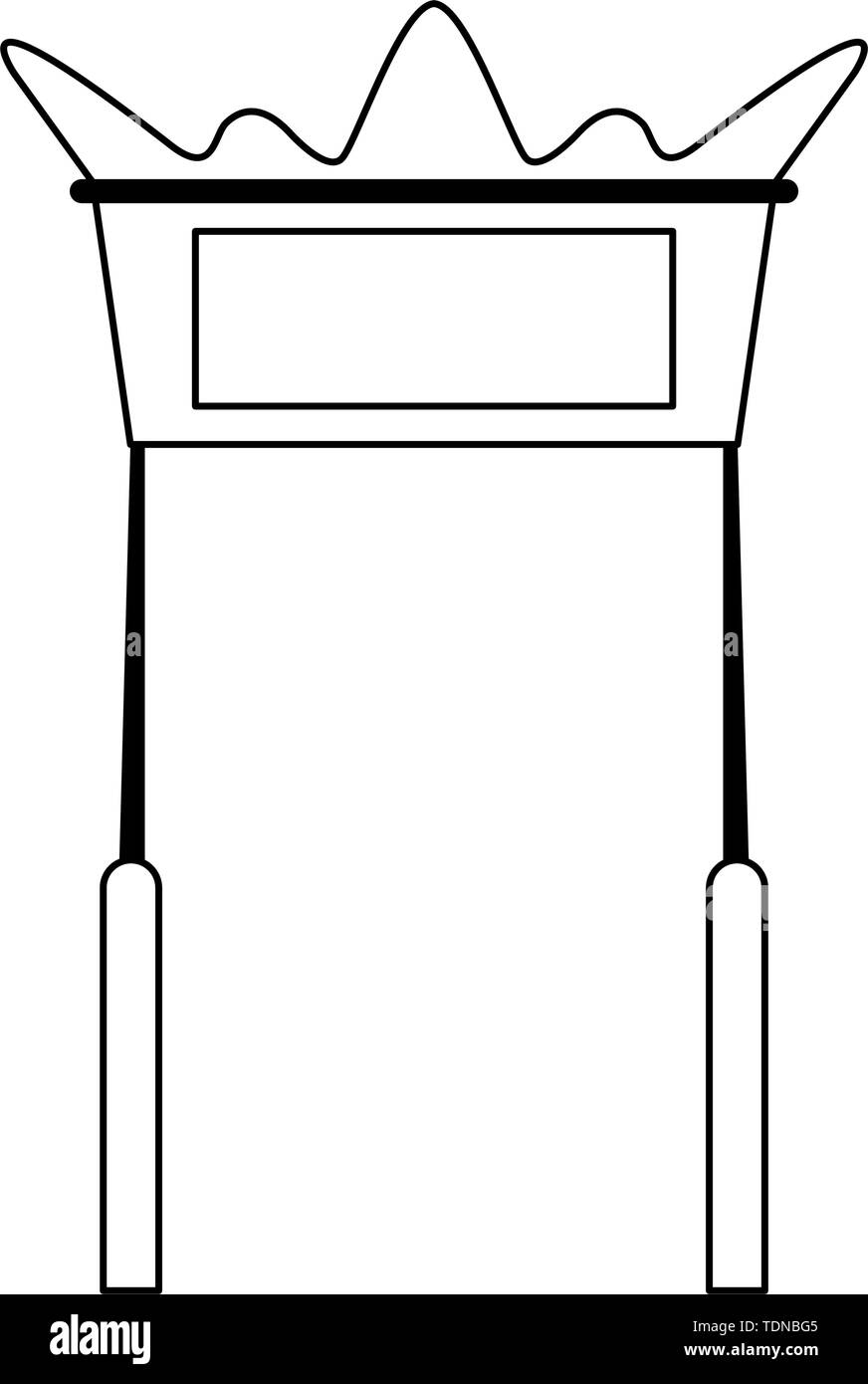 Entrance home in old Stock Vector Images - Alamy