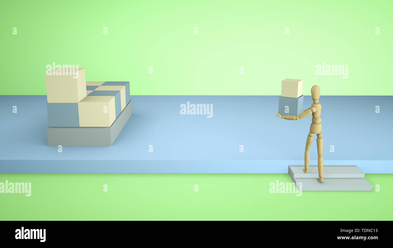 Automatic Working Robot Puppets, Artificial Intelligence, Automated ...